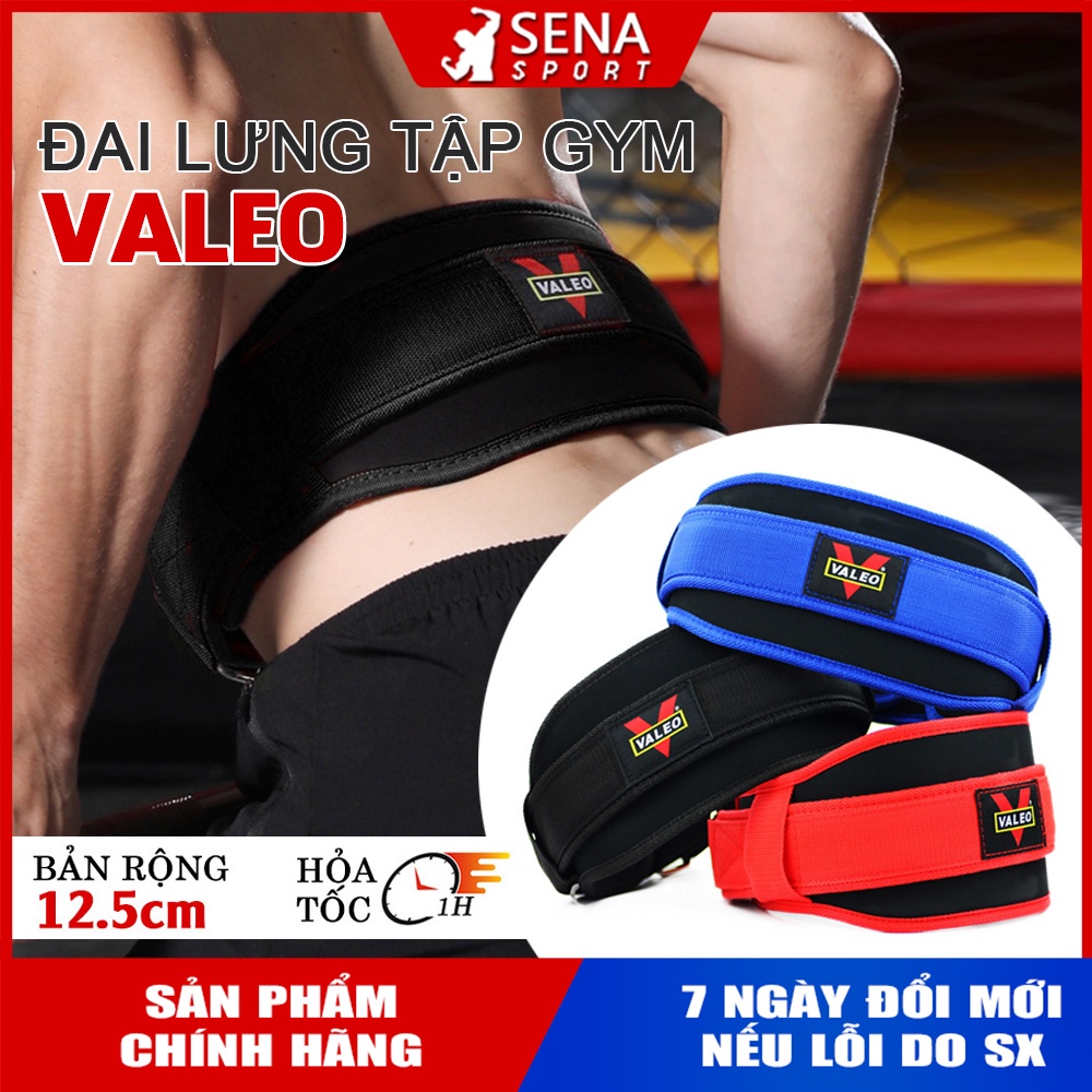 Valeo Genuine Gym Soft Belt - 12.5cm Version - Supports Back Protection ...