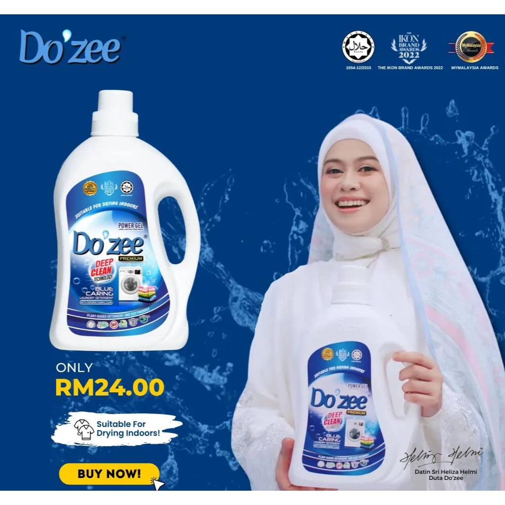 DOZEE SABUN PENCUCI PAKAIAN SUCI BERSIH HALAL DAN WANGI 4KG 4 IN 1 ...