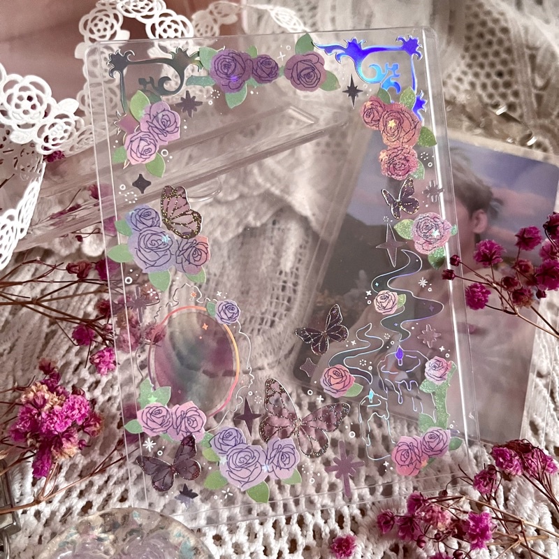 [wonuphoria] Ready-stock Decorated Toploader for Kpop Photocards ...