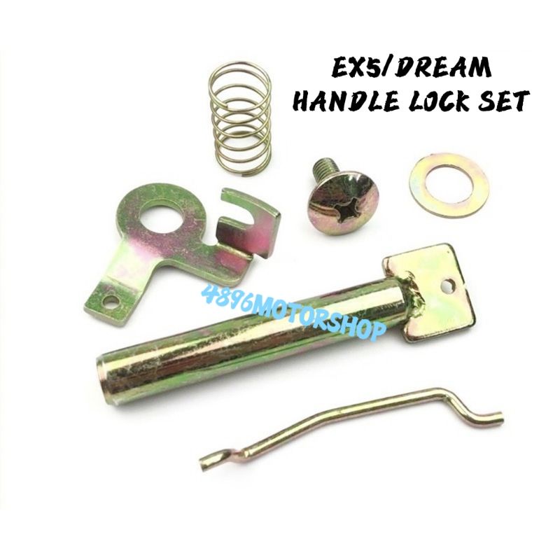 HANDLE LOCK SET HONDA EX5 DREAM HIGH POWER HP STEERING LOCK | Shopee ...