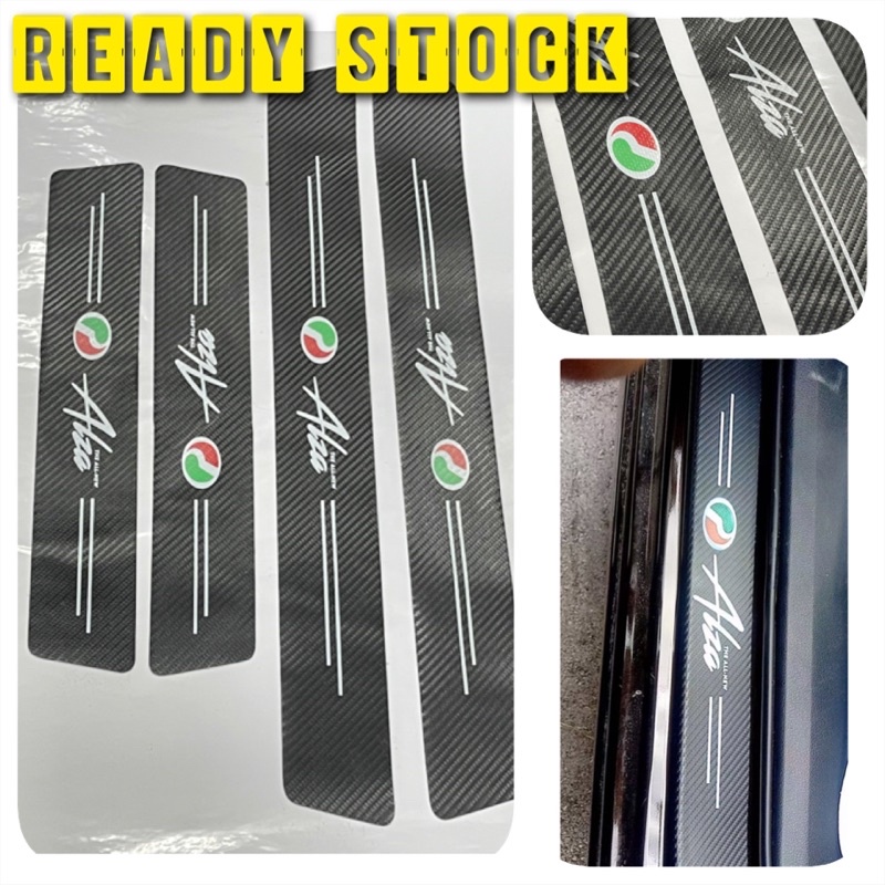 alza2022 door side step sticker stiker pintu alza 2022 | Shopee Malaysia