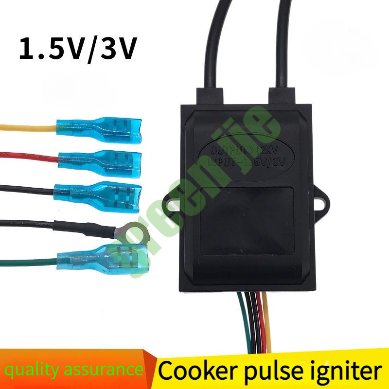 Natural gas stove gas furnace pulse igniter two-wire dual-divider 1.5V ...