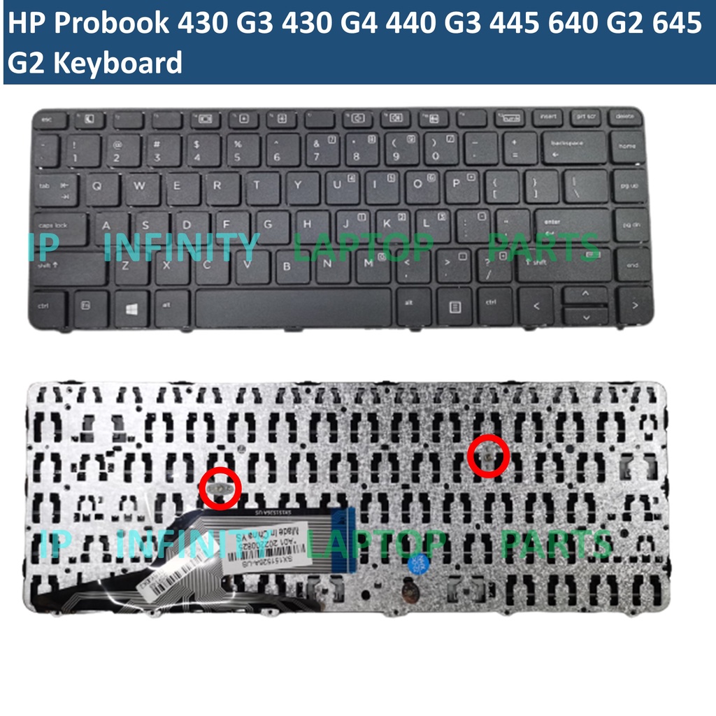 HP Probook 430 G3 430 G4 440 445 G3 440 G4 445 640 645 G2 With Frame ...
