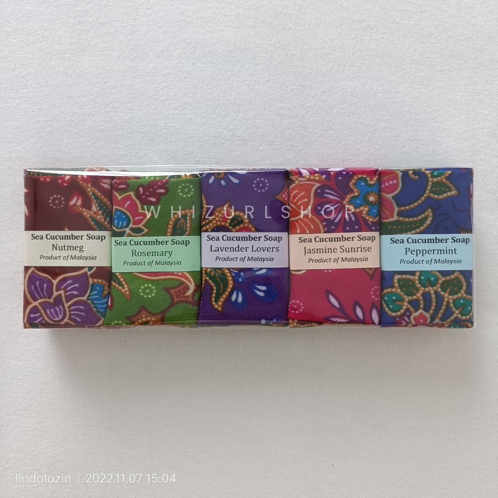 Healing Gamat Soap Set (5-in-1) | Handmade Sea Cucumber Soap for Smooth ...