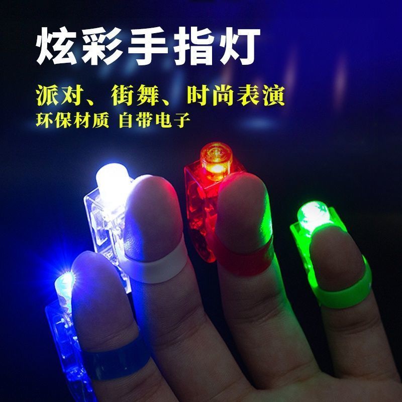 LED Finger Flash Light | READY STOCK | LED手指灯 | Lampu Kilat Jari LED ...