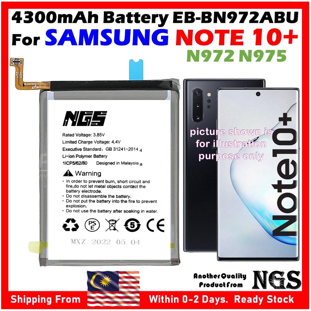 ORl NGS Brand 4300mAh Battery EB-BN972ABU Compatible For SAMSUNG Galaxy ...