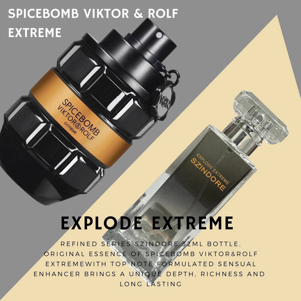 Original Szindore EXPLODE EXTREME extrait de parfum 32/35ml | Shopee Malaysia