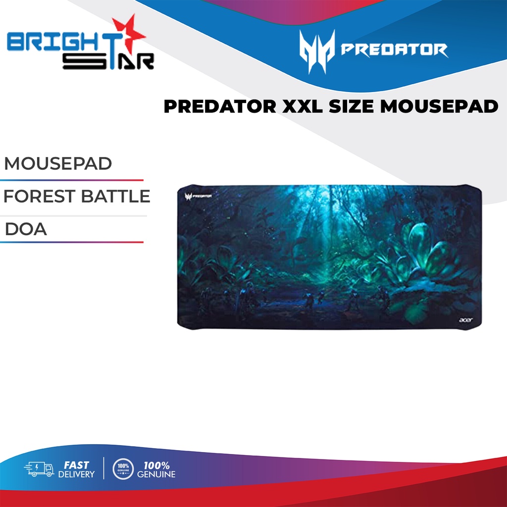Acer Predator Forest Battle Mouse Pad - Size XXL | Shopee Malaysia