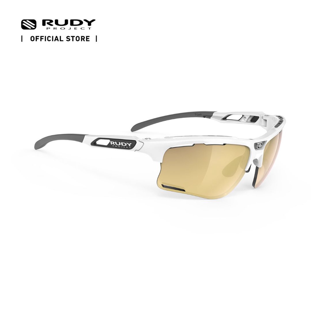 Rudy Project Keyblade White Gloss Multilaser Gold | Shopee Malaysia