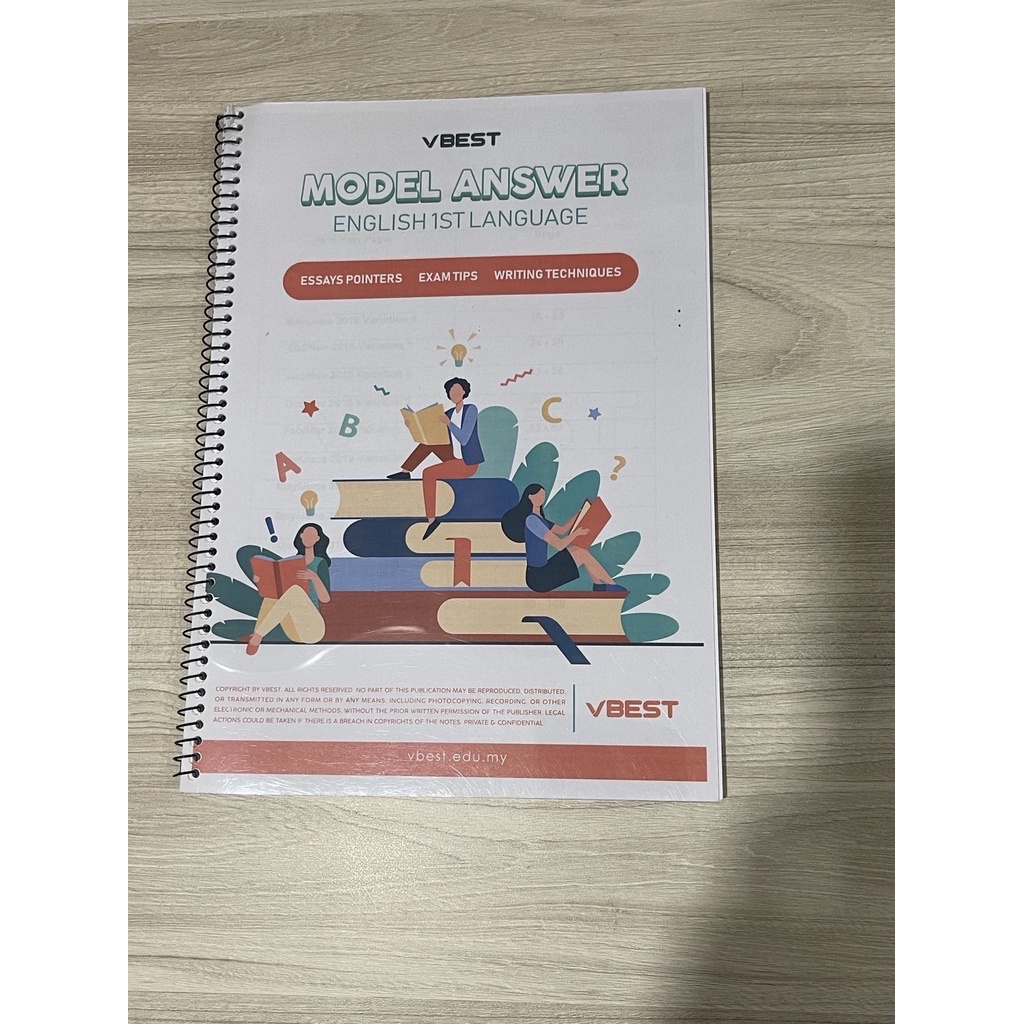 IGCSE First Language English Past Year Papers Model Answer - VBest ...