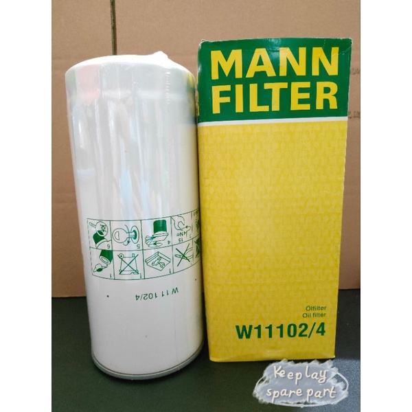 Mann Filter Volvo Scania Oil Filter (W11102/4) | Shopee Malaysia