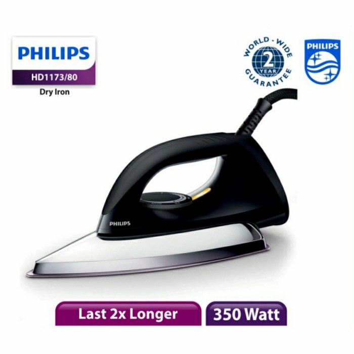 Philips DRY IRON/IRON PHILIPS HD-1173 | Shopee Malaysia