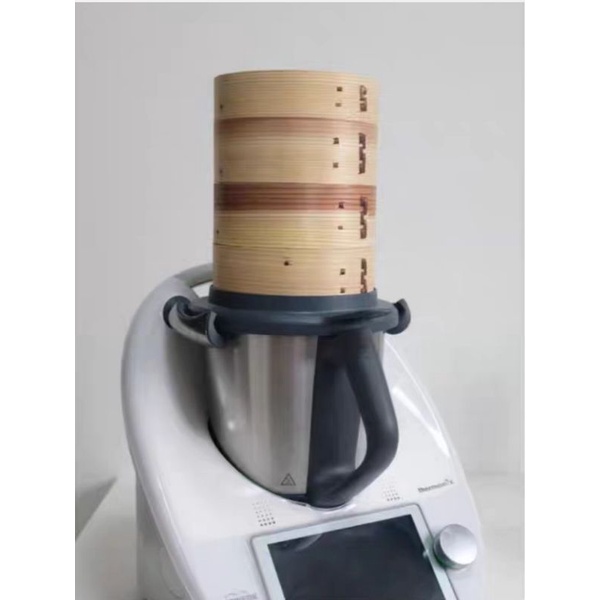 Thermomix Accessories Three Tiers Round Bamboo Steamer for TM5 TM6 ...