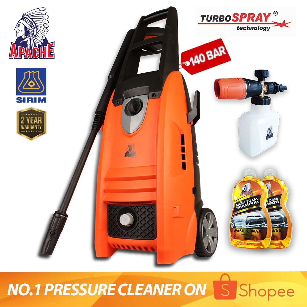 APACHE TurboSpray HM5214 140 Bar Professional Super Power High Pressure ...