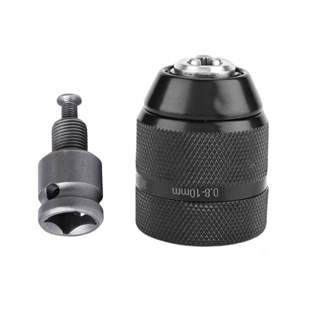【Drills and Acces】3/8-24UNF Thread 0.8mm-10mm Keyless Metal Drill Chuck ...