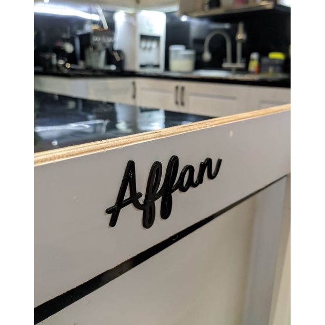 Custom 3d printed name plate | Shopee Malaysia
