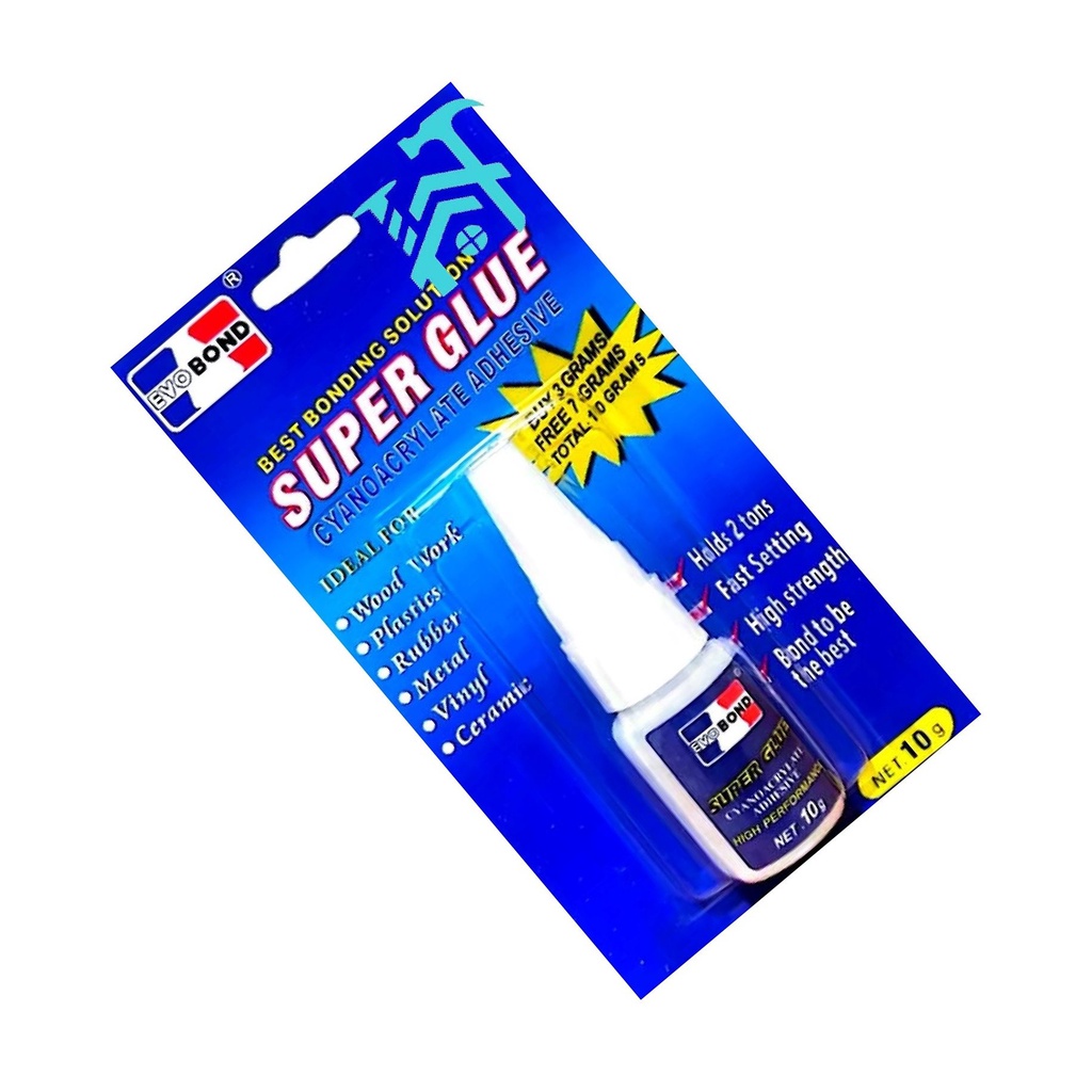 EVO BOND SUPER GLUE 10g | Shopee Malaysia