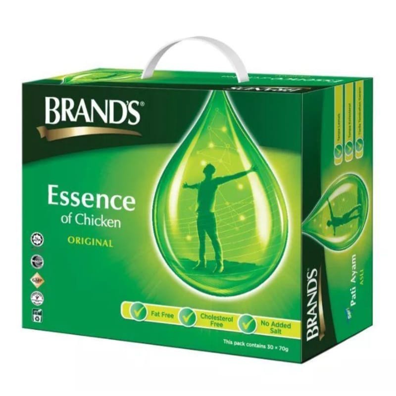 BRANDS SARI PATI AYAM 70G X 30 BOTOL / BRANDS ESSENCE OF CHICKEN ( 70G ...