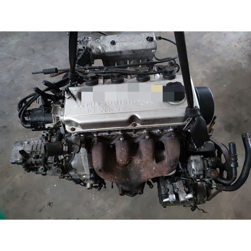 🔥Mitsubishi Lancer Engine With Gearbox Manual 4G93 Completed Sohc For ...