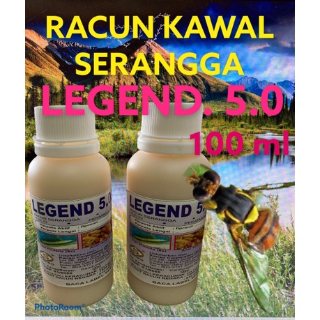 100ml / Legend 5.0 /Kawal Serangga & Racun Serangga / Racun Lalat Buah ...