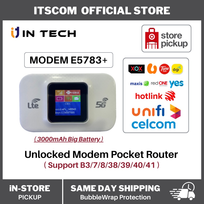 4G Router Portable WiFi Unlocked Modified Support Unlimited Data 4G ...