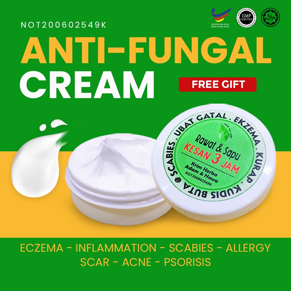 ubat gatal kulit, krim kurap dan gatal, gatal kurap, herbal cream, krim ...