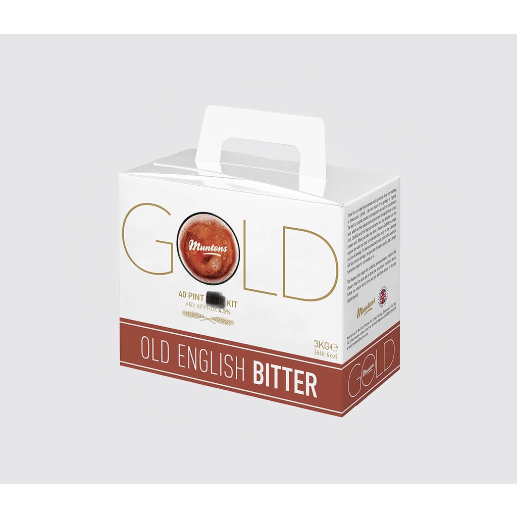 Muntons Gold Range - Old English Bitter Malt Extract Kit (Best Before ...