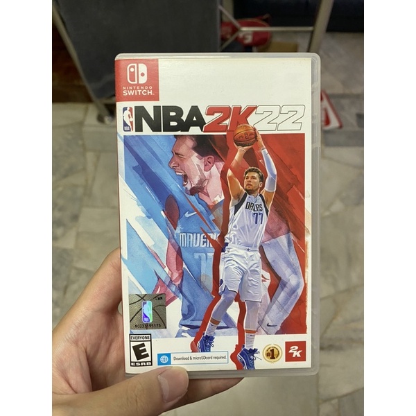 NBA 2k22 Nintendo switch (second hand ) | Shopee Malaysia
