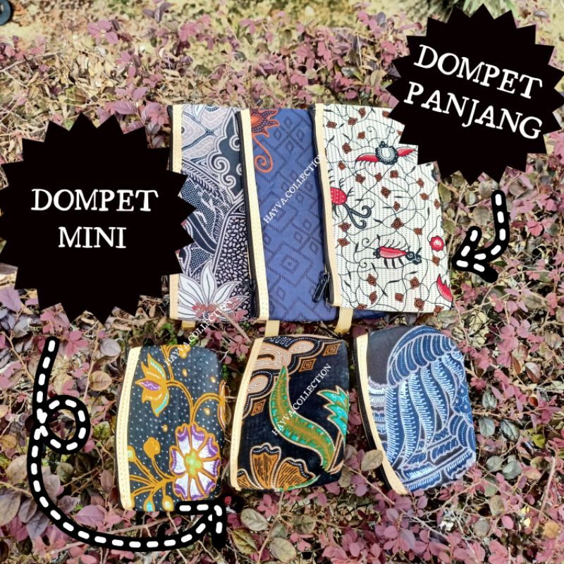 DOMPET BATIK DOORGIFT SAIZ PANJANG DAN PENDEK BERZIP MINI COIN PURSE ...
