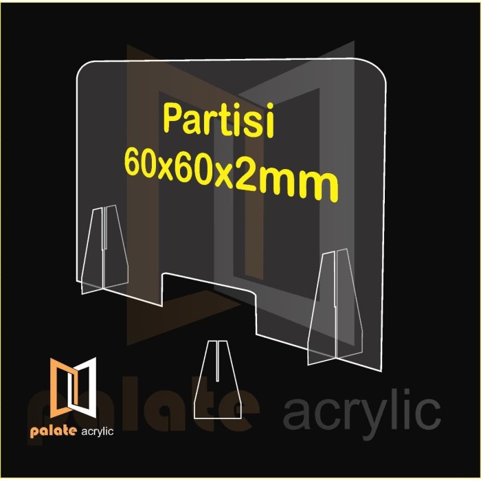 Partition/divider/table DIVIDER ACRYLIC Cashier DIVIDER/ACRYLIC 2MM LB ...