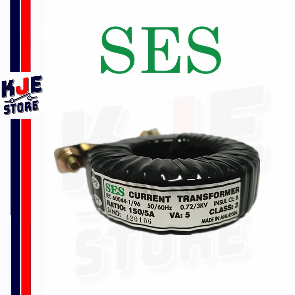 Current Transformer 150/5A Class 3, 5VA | Shopee Malaysia