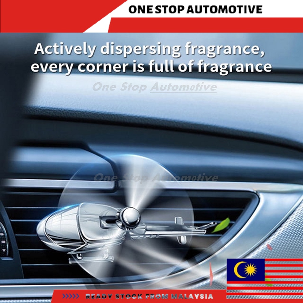Aluminum Rotating Helicopter Auto Pilot Air Freshener Car Perfume ...