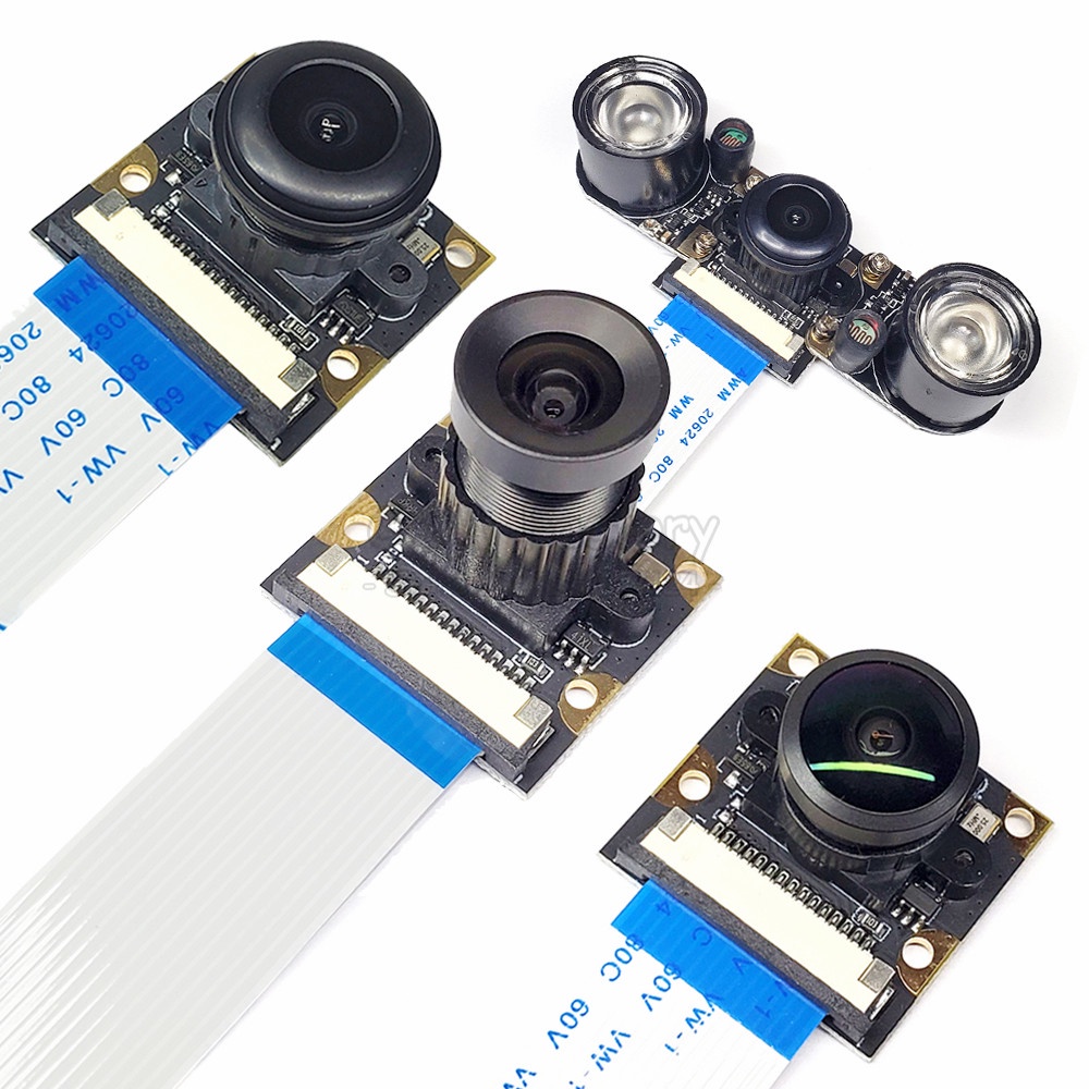 OV5647 Camera Module for Raspberry Pi 3B 4B Adjustable Focus 67 72 120 ...
