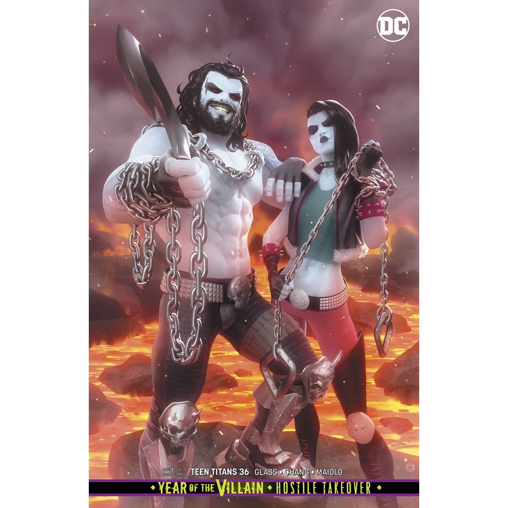 TEEN TITANS #36 LOBO AND CRUSH ALEX GARNER VARIANT DC COMICS | Shopee ...