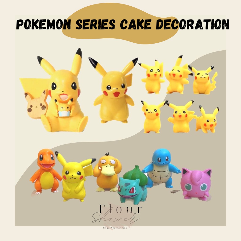 Poke Ball Pokemon Pikachu Cake Topper Decoration | Poke Ball Pokemon ...