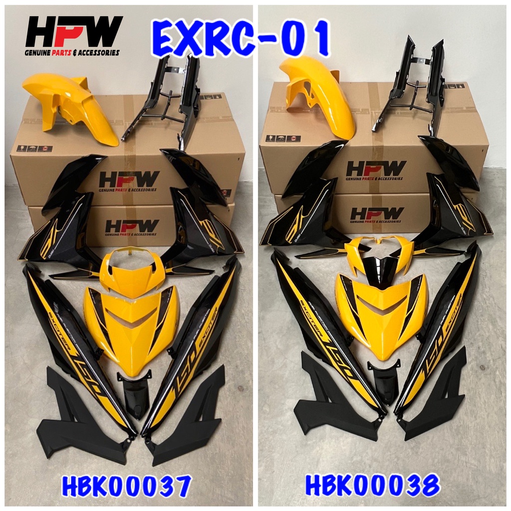 JL Racing HPW MAGIC BOY Coverset Bodyset Yamaha Y15 Y15zr V1 V2 Exciter ...