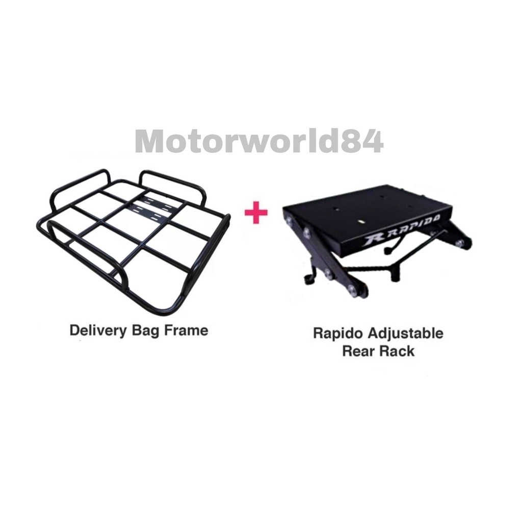 MONORACK VARIO 160 RAPIDO ADJUSTABLE REAR RACK MONORACK HONDA VARIO160 ...