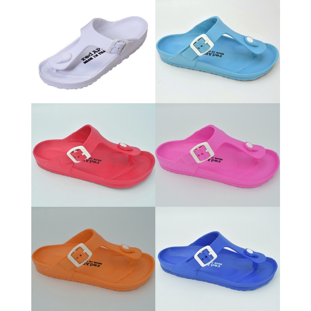 RED APPLE 2565-W READY STOCK! Women Casual Slipper Thong Sandal ...