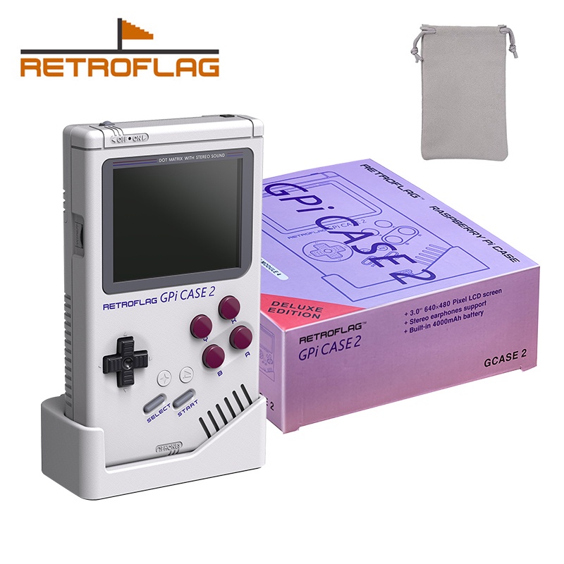 Retroflag GPi CASE 2 Deluxe Edition with Dock for Raspberry Pi CM4 with ...
