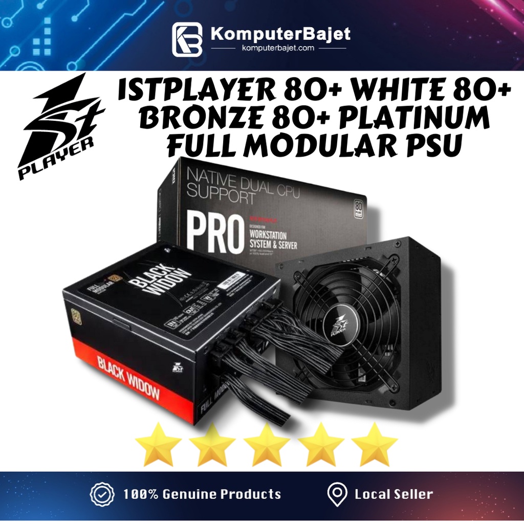 1ST PLAYER 500W 600W 700W 80+ WHITE 80+ BRONZE 80+ PLATINUM GAMING PC ...