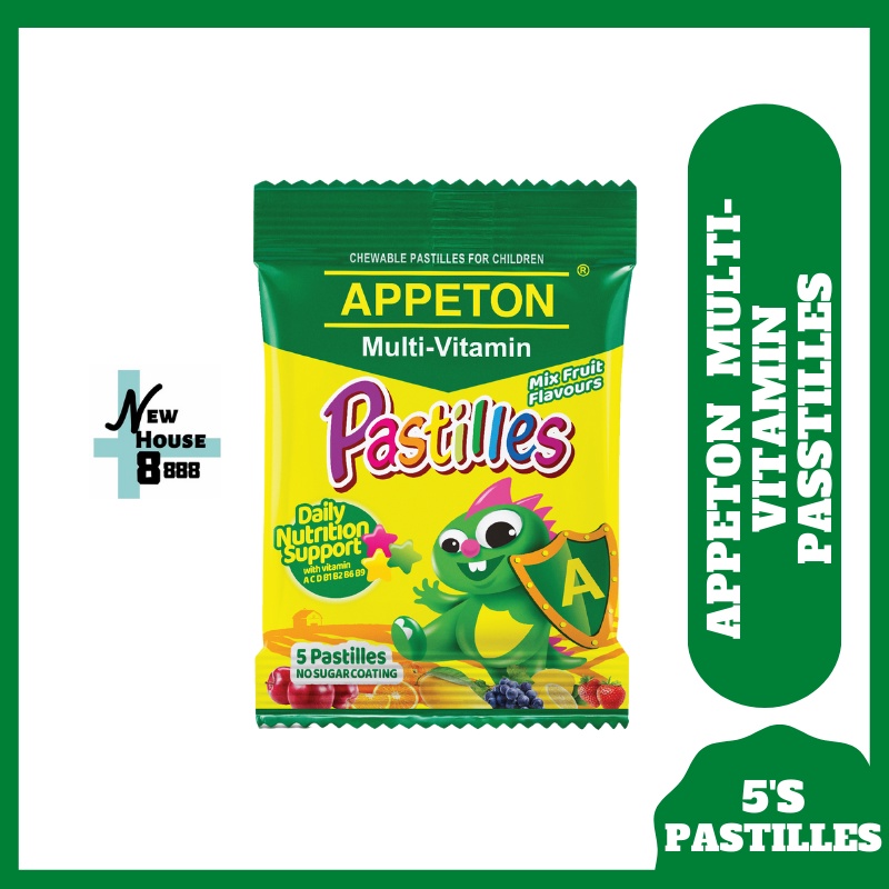 APPETON Multi-Vitamin Pastilles Chewable Multi-Vitamin [5'S Pastilles ...