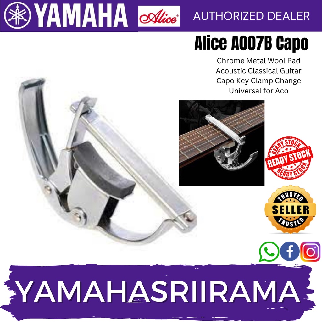 Alice A700B chrome metallic wool cushion for classical acoustic guitar ...