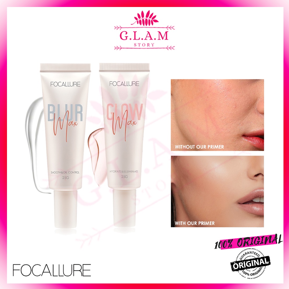 FOCALLURE [FA-138] Glowmax Hydrating Moisture / Blurmax Pore Minimize ...
