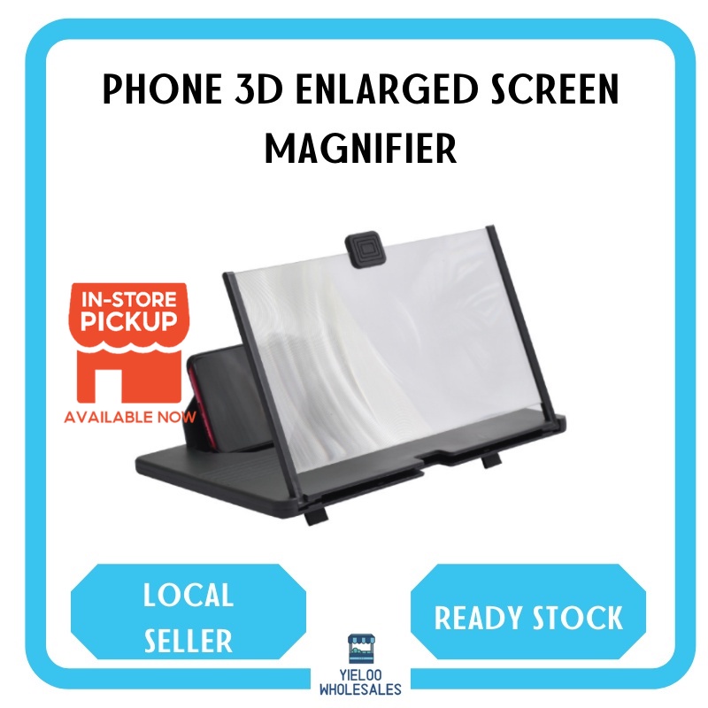 Mobile Phone 3D Enlarged Screen Enlargement Magnifier To 10 Inch / 12 ...