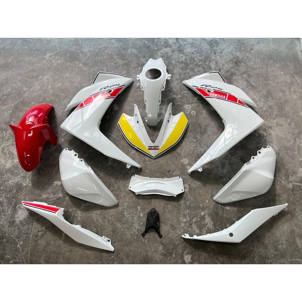 YAMAHA R25 V1 100% ORIGINAL COVERSET WITH INNER 60TH ANNIVERSARY ...