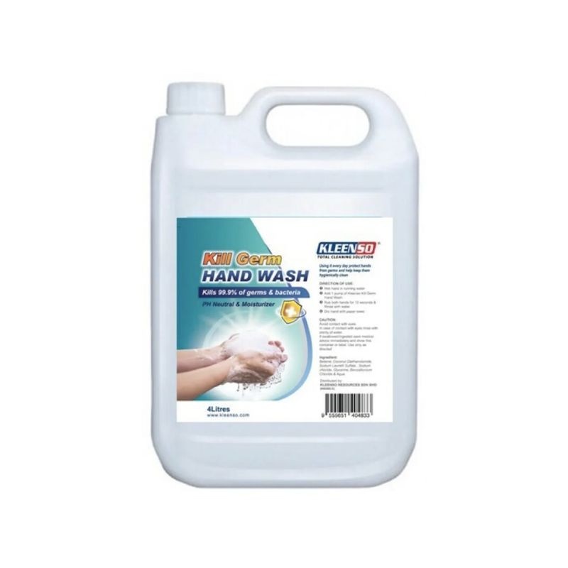 Kleenso Kill Germs Hand Wash 5L | Shopee Malaysia