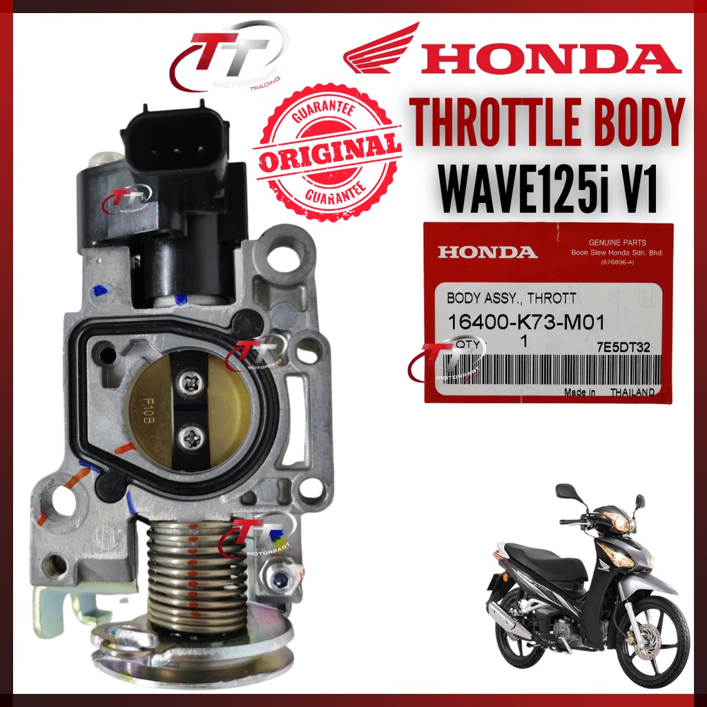 WAVE125i Fi V1 V2 WAVE125 i WAVE 125i THROTTLE BODY TROTEL THOTEL TPS ...