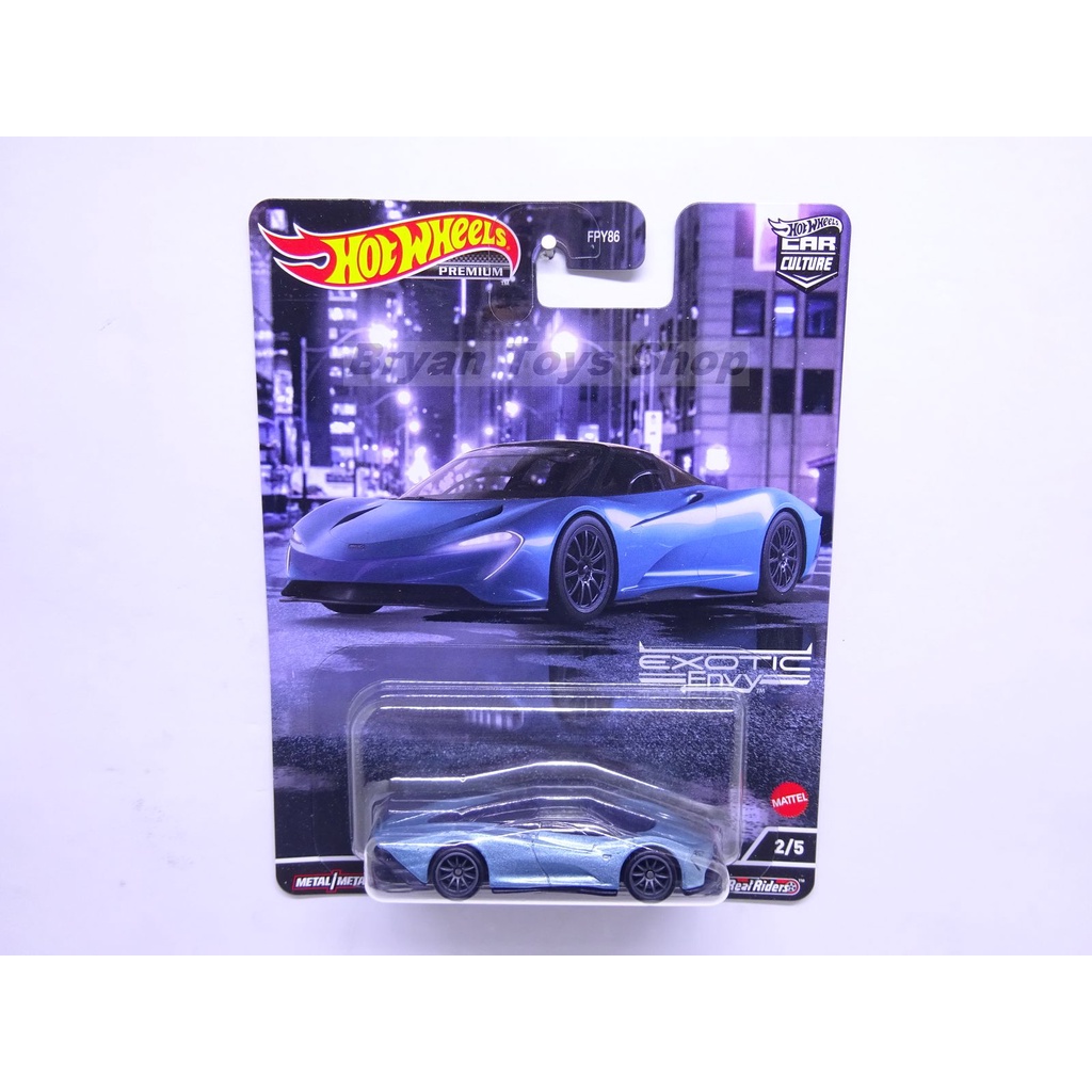 Hot Wheels Premium Exotic Envy McLaren Speedtail | Shopee Malaysia
