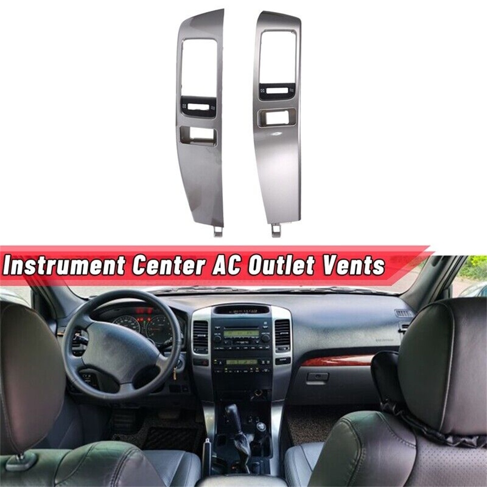 Left+Right Dashboard Air Vent Panel For Toyota Land Cruiser Prado 120 ...