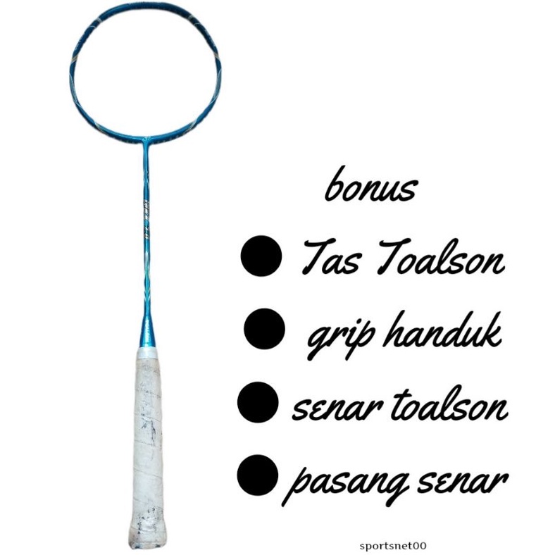 ORIGINAL Toalson IPEX 7.0 Badminton Racket | Shopee Malaysia